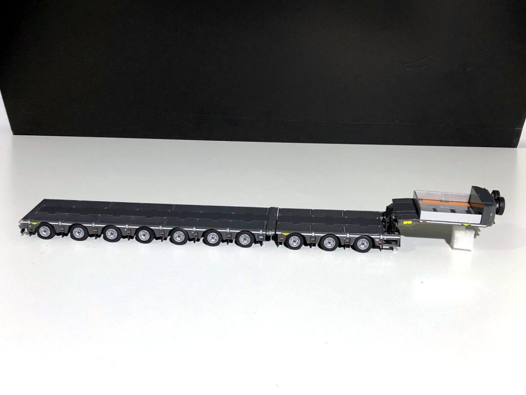 low loader trailer 10 axle(extendable) "Broshuis",WSI truck Models ...