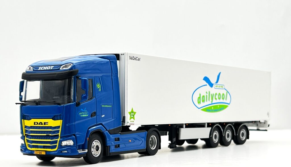 DAF XG 4x2 reefer trailer "Dailycool B.V.",WSI Truck Models ...
