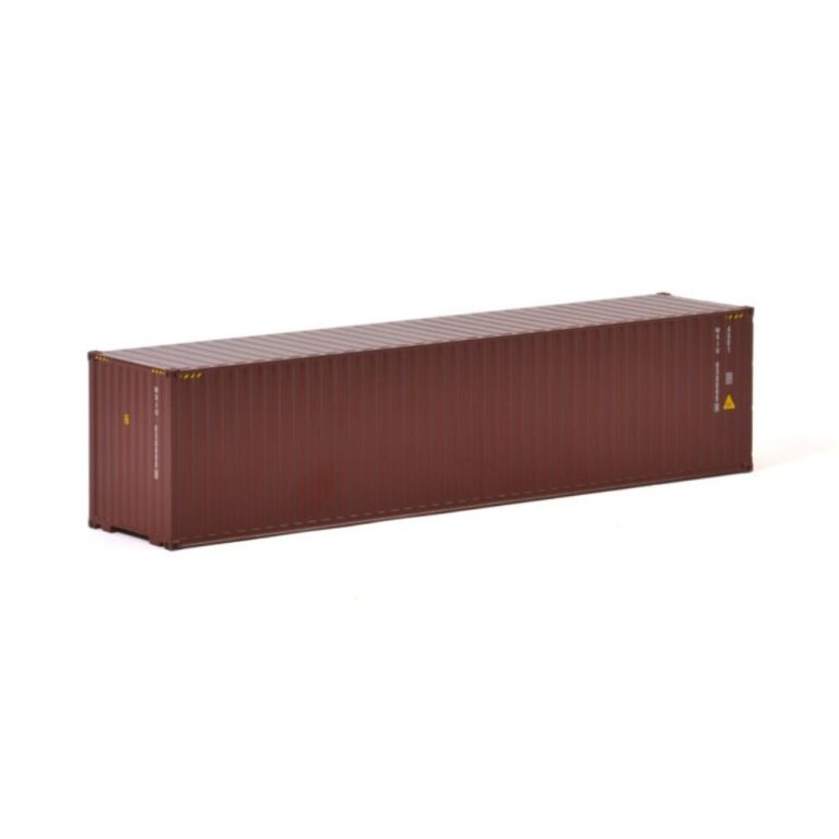 40ft Container in Brown,WSI Truck Models - Modeltruckland