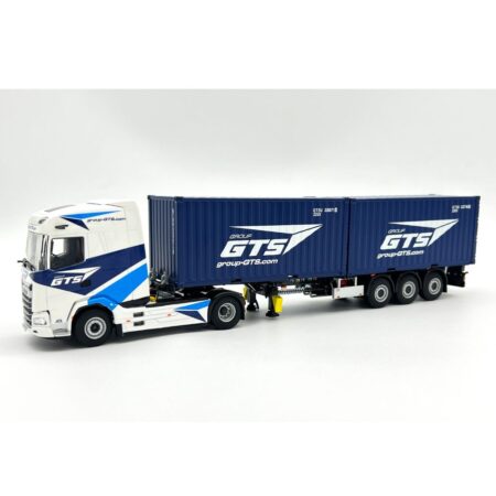 Daf XG 4x2 skeletal trailer+2x20ft container Group GTS WSI Truck Models ...
