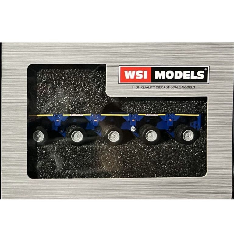 scheuerle intercombi trailer part-set 5 axle in blue,WSI Truck Models ...