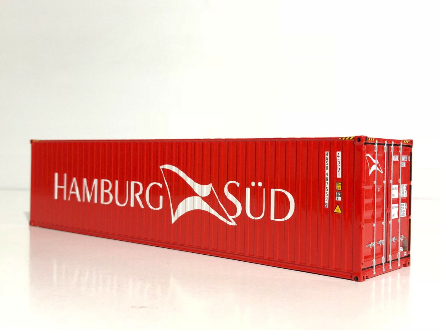 40Ft container "Hamburg Sud",WSI Truck Models - Modeltruckland