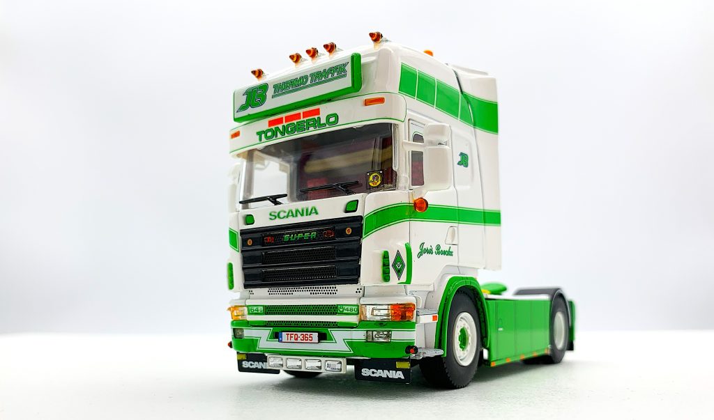 Scania 164 topline 4x2 "JLB Trans",WSI Truck Models - Modeltruckland