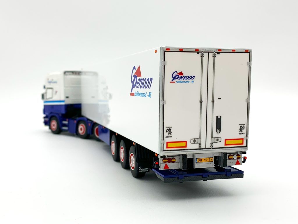 Scania 124 topline 6x2 twin steer reefer trailer G.Persoon WSI Truck ...