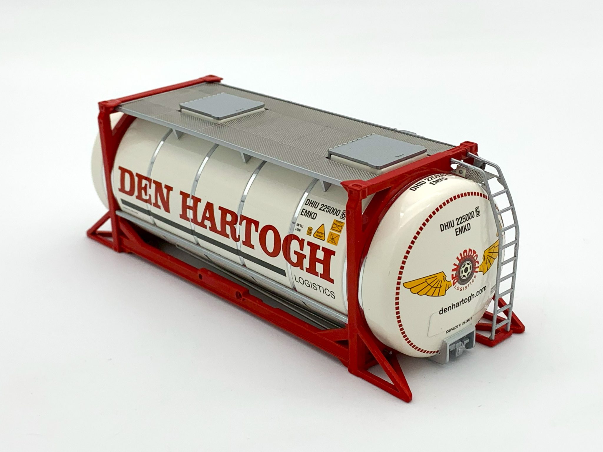 20ft tank container "Den Hartogh",WSI Truck Models - Modeltruckland