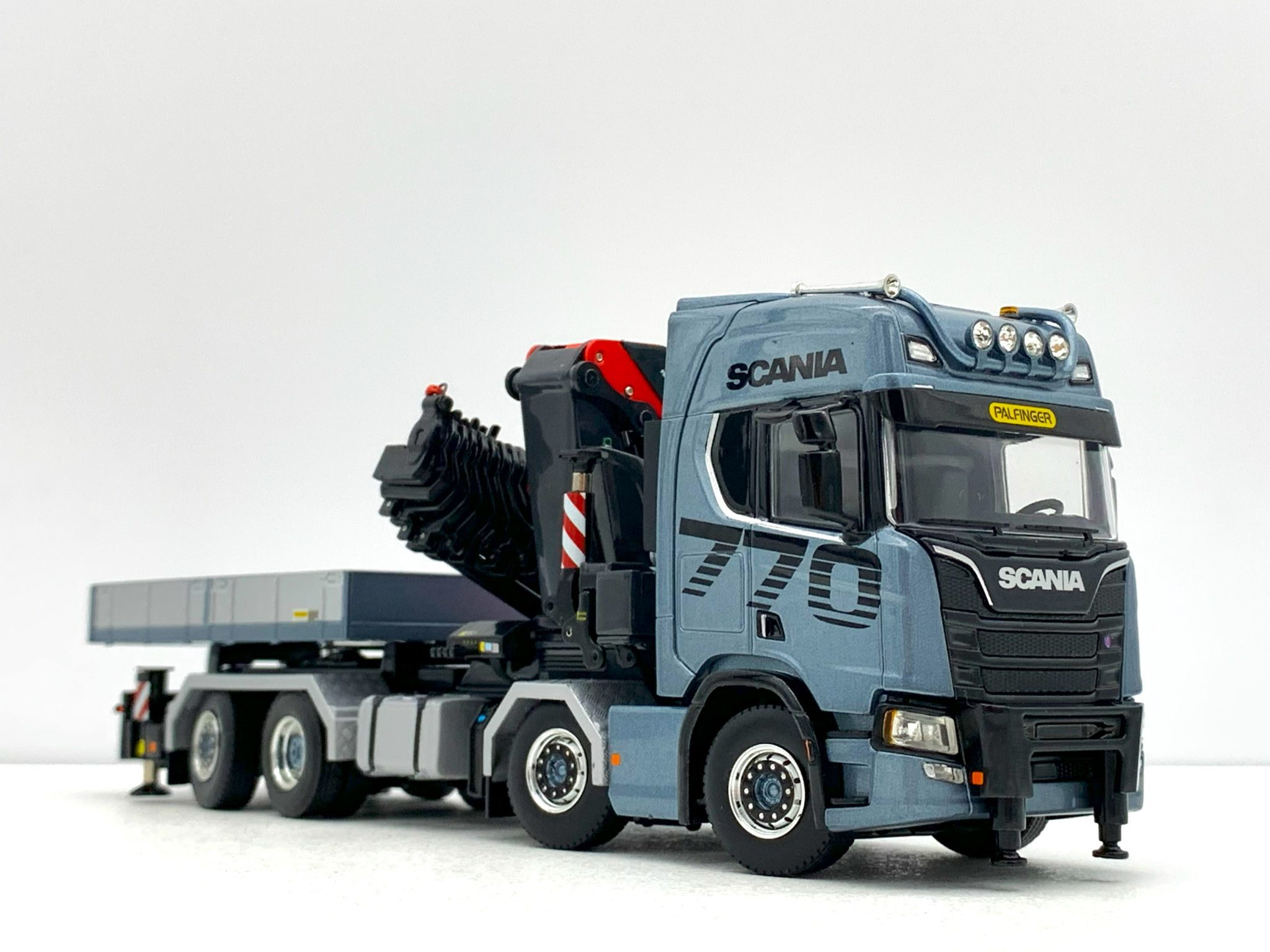 Scania R highline CR20H palfinger crane PK1350TEC + jib,WSI Truck ...