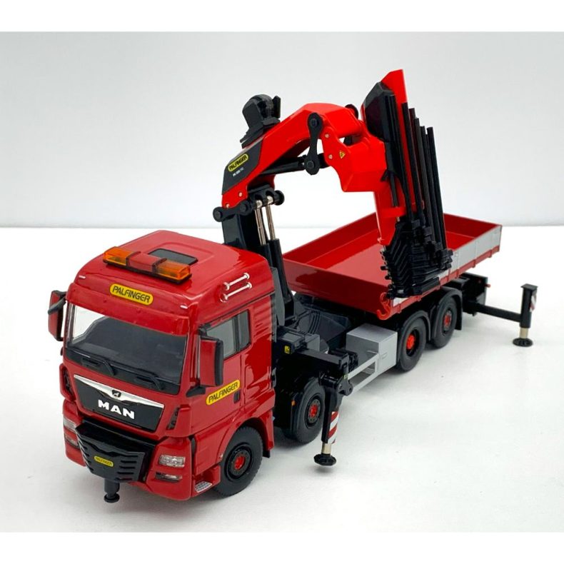 MAN TGX XLX facelift 8x2 palfinger crane PK1650TEC +jib,WSI Truck ...