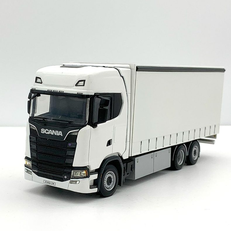 Scania S highline CS20H riged curtainsided 6x2 tag axle,WSI Truck ...
