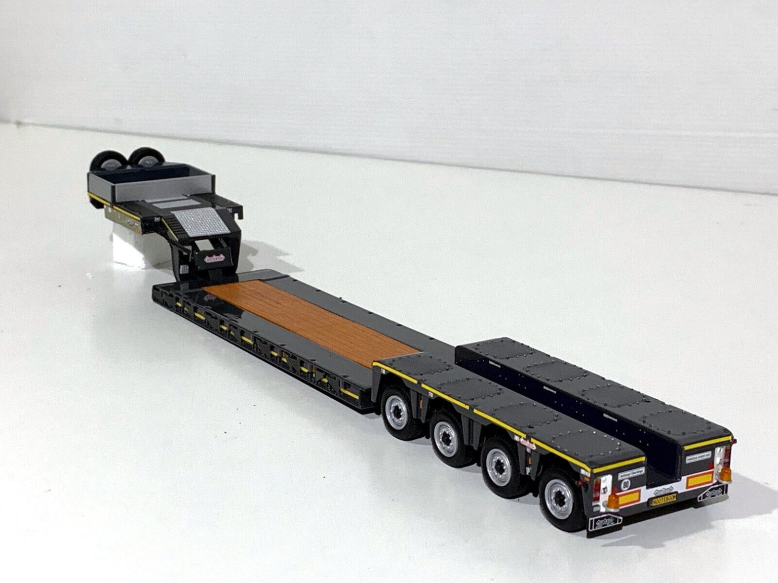 Nooteboom lowloader trailer 4 axle extendable,WSI Truck Models ...