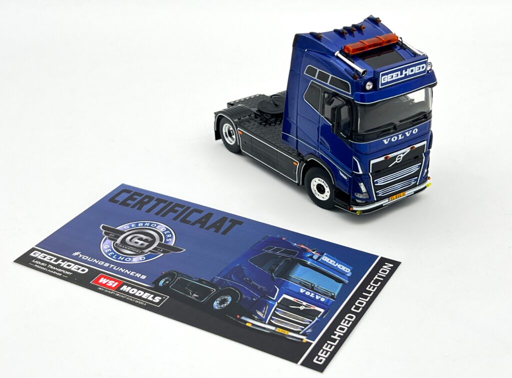 Volvo FH5 globetrotter 4x2 "Geelhoed",WSI Truck Models - Modeltruckland