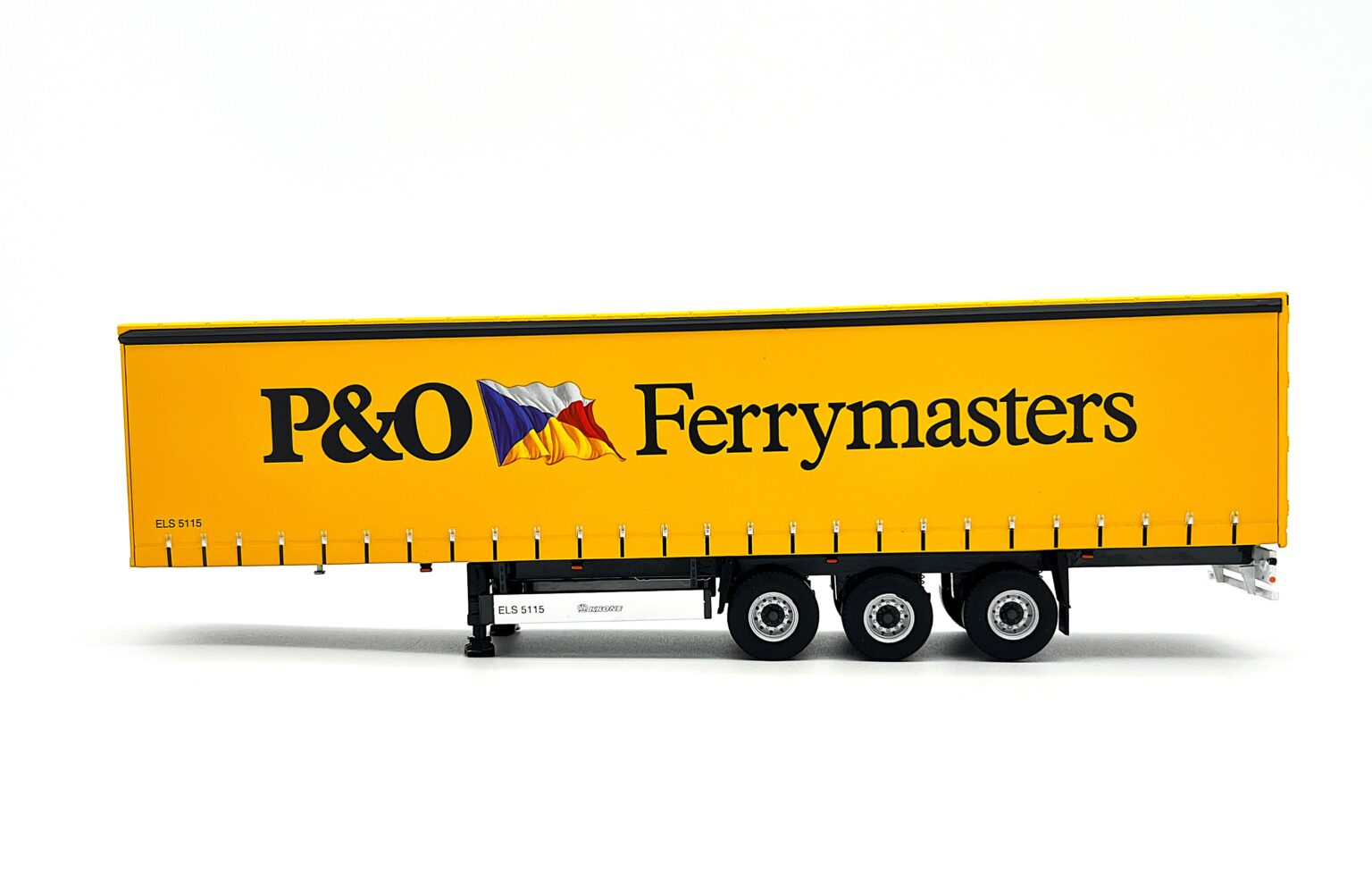 curtainside trailer - 3 axle "P&O Ferrymasters",WSI Truck Models ...