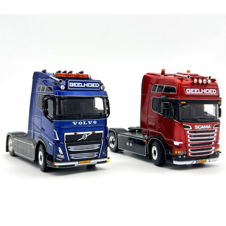 Scania topline+Volvo FH5 trucks "Geelhoed",WSI Truck Models ...