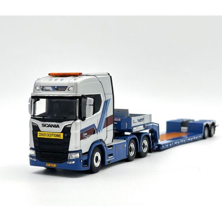 Scania S highline 6x4 euro PX low loader trailer Pol Transport WSI ...