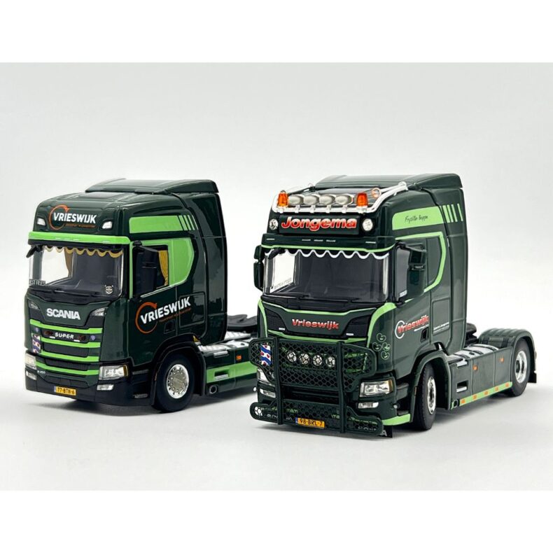 Scania R highline CR20H set (x2) Vrieswijk WSI Truck Models ...